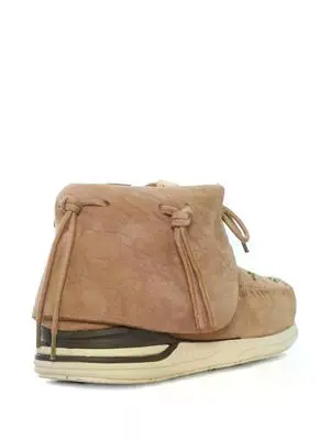 Visvim Fbt Lhamo-folk Desert Boots - Neutrals