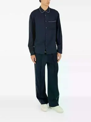 KROST Piped-trim Patch-pocket Shirt