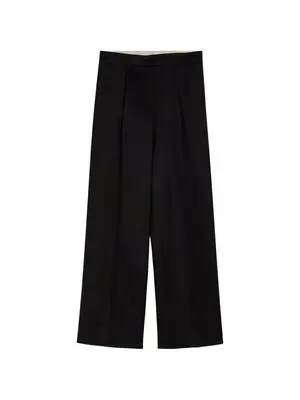 AKYN Perla Pleated Wide-leg Trousers