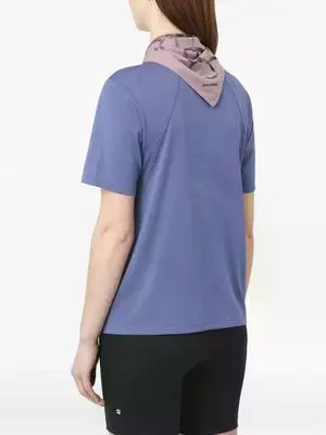 SALOMON Logo-print Mesh T-shirt - Purple