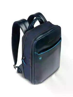 PIQUADRO Personalizable 14-in Laptop Backpack - Blue