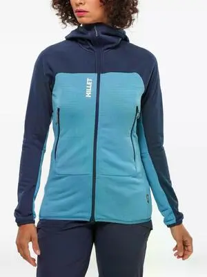 PASCAL MILLET Waffle-knit Panelled Hooded Jacket