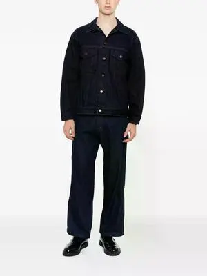 BLUE BLUE Contrast Stitch Denim Jacket