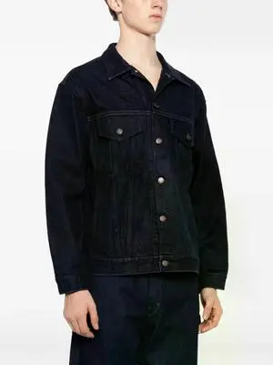 BLUE BLUE Contrast Stitch Denim Jacket
