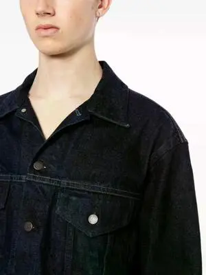 BLUE BLUE Contrast Stitch Denim Jacket