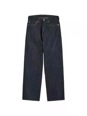 BLUE BLUE Contrast-stitch Jeans