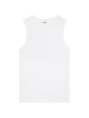 Saint Laurent Cassandre Embroidered Top