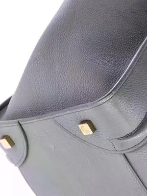 Celine Luggage Bag Grainy Leather Mini Tote - Grey