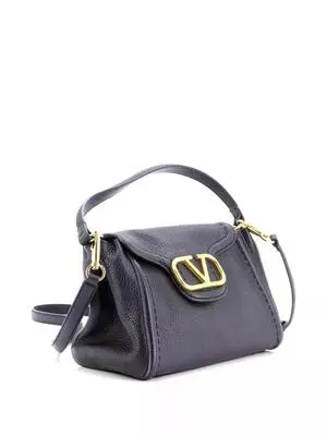 Valentino Garavani Alltime Top Handle Small Satchel - Black