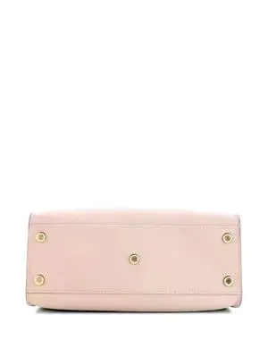 LOUIS VUITTON On My Side Monogram Tuffetage Leather Mm Tote Bag - Neutrals