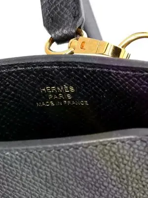 Hermès Way Phone Case Crossbody Bag Epsom - Black