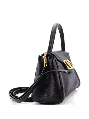 Valentino Garavani Alltime Small Satchel - Black