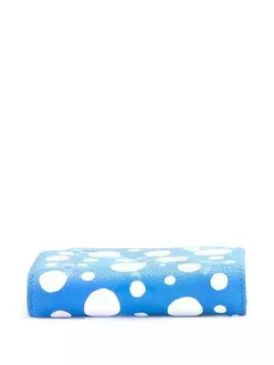 LOUIS VUITTON Clea Wallet Yayoi Kusama Infinity Dots Monogram Empreinte Giant Small Wallets - Blue