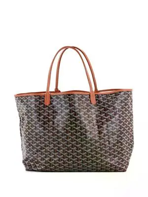 Goyard Saint Louis Coated Canvas Gm Tote Bag - Brown
