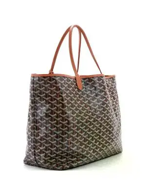 Goyard Saint Louis Coated Canvas Gm Tote Bag - Brown