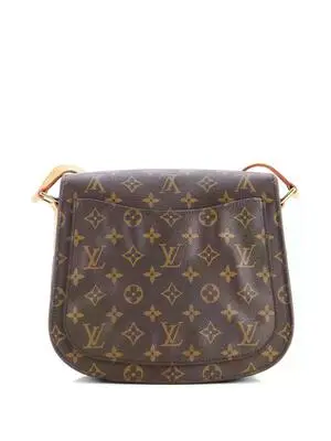 LOUIS VUITTON Saint Cloud Handbag Monogram Canvas Gm - Brown