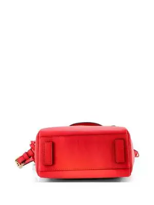 Versace La Medusa Small Satchel - Red