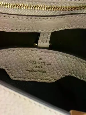 LOUIS VUITTON Capucines Pm Satchel - Grey