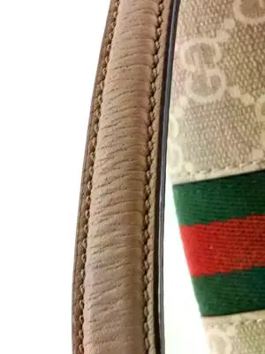 Gucci Ophidia Gg Coated Canvas Flap Top Handle Satchel