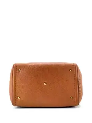 Valentino Garavani Alltime Leather Medium Tote Bag - Brown