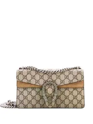 Gucci Dionysus Gg Coated Canvas Small Shoulder Bag - Brown