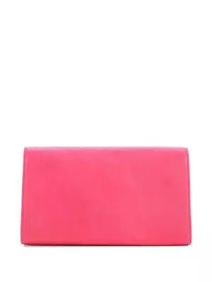 Saint Laurent Belle De Jour Large Clutch Bag - Pink