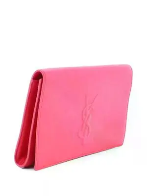 Saint Laurent Belle De Jour Large Clutch Bag - Pink