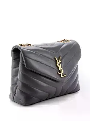 Saint Laurent Loulou Matelassé Chevron Small Shoulder Bag