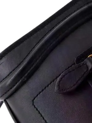 Celine Luggage Nano Crossbody Bag Smooth Leather - Black
