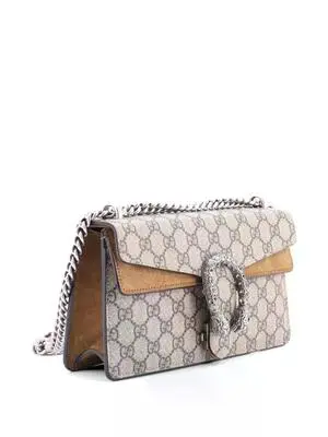 Gucci Dionysus Gg Coated Canvas Small Shoulder Bag - Brown