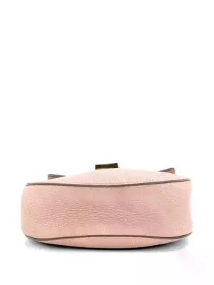Chloé Drew Mini Leather Crossbody Bag - Pink
