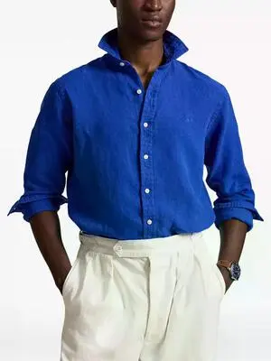 Polo Ralph Lauren Linen Shirt - Blue