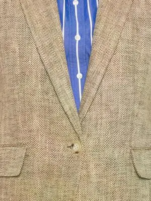 Ralph Lauren Herringbone-pattern Blazer