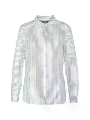 Barbour Striped Long-sleeve Shirt - Neutrals