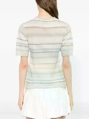 CARE BY ME Melanie Striped T-shirt
