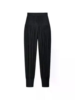 Issey Miyake Pleated Tapered Trousers