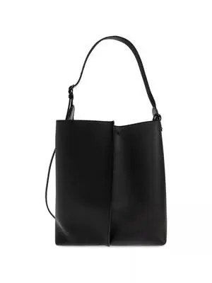 Loewe Large Bilbao Leather Bucket Bag - Black