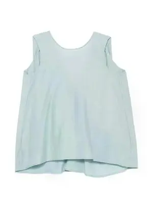 ELEH Sleeveless Flared Blouse
