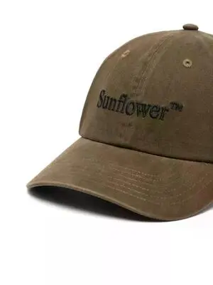 SUNFLOWER Logo-embroidered Baseball Cap - Brown