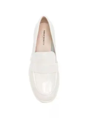 SERGIO MORETTI FIRENZE Patent-finish Loafers