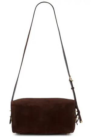 Balenciaga Vii So Medium Shoulder Bag - Moka & Ruby