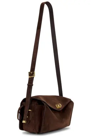 Balenciaga Vii So Medium Shoulder Bag - Moka & Ruby
