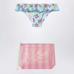 MC2 SAINT BARTH Striped Swim Briefs With Pouch - Multicolor