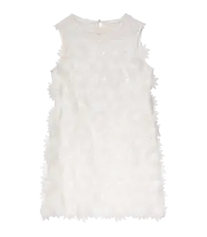 DÔEN Adelia Floral Cutwork Mini Dress