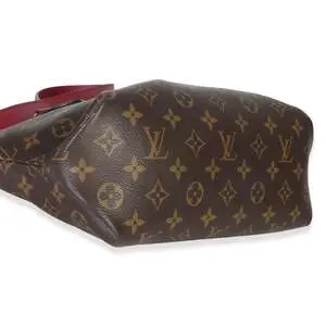 LOUIS VUITTON Monogram Canvas Flower Zipped Tote Pm - Brown