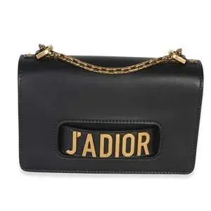 Dior Jadior Flap Bag - Black