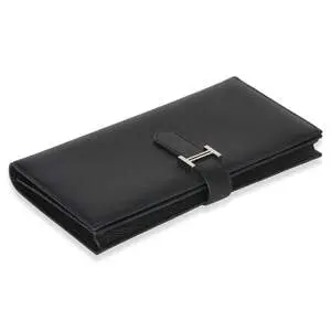 Hermès Epsom Bearn Wallet Phw - Black