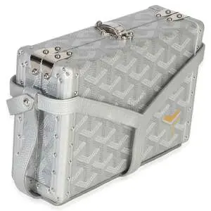 Goyard Ine Canvas Minaudiere Trunk