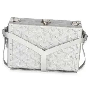 Goyard Ine Canvas Minaudiere Trunk
