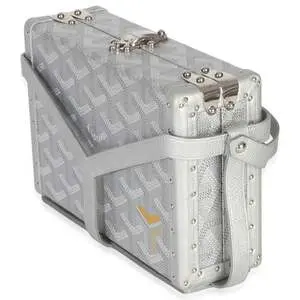 Goyard Ine Canvas Minaudiere Trunk